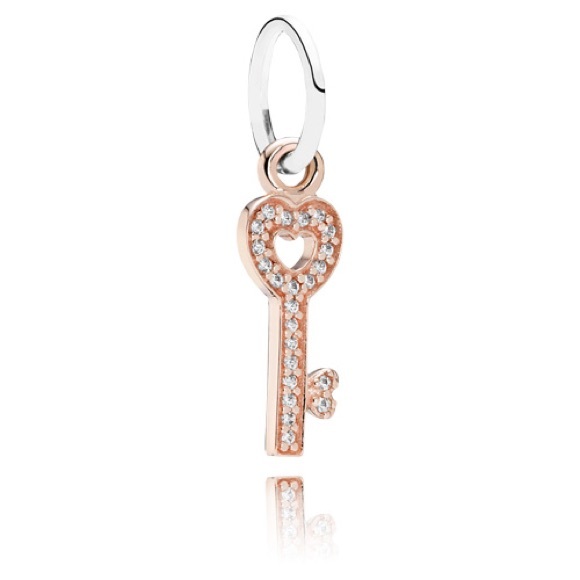 Pandora | Jewelry | Pandora Retired 585 4k Rose Gold Symbol Of Trust ...